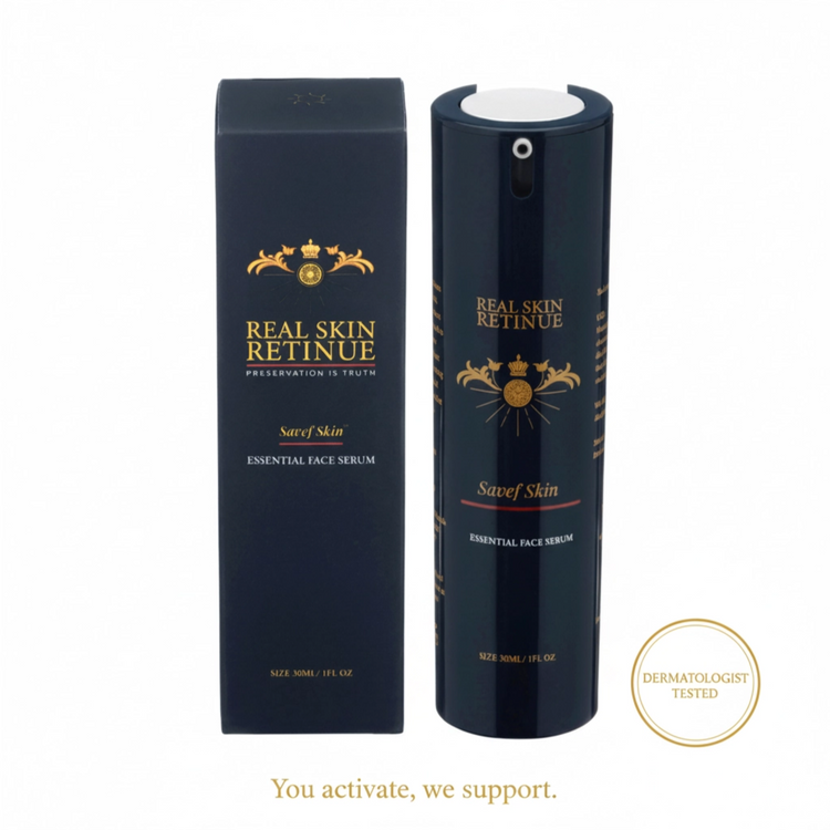 Real Skin Retinue | Savef Skin Serum – Advanced Barrier-First Skincare ...